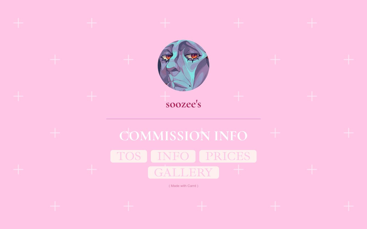 soozee's commissions